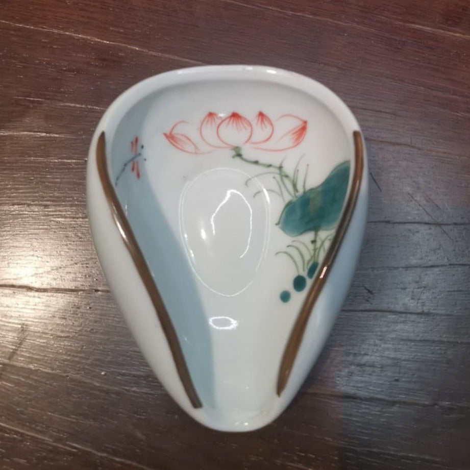 OVP porcelain tea leaves holder – Old Village Puer 老寨古茶